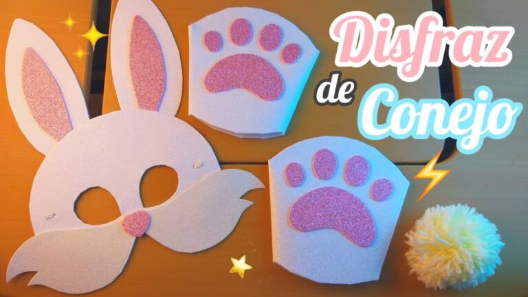 Máscara de Conejo DIY con Materiales Reciclados | Mundo Conejo